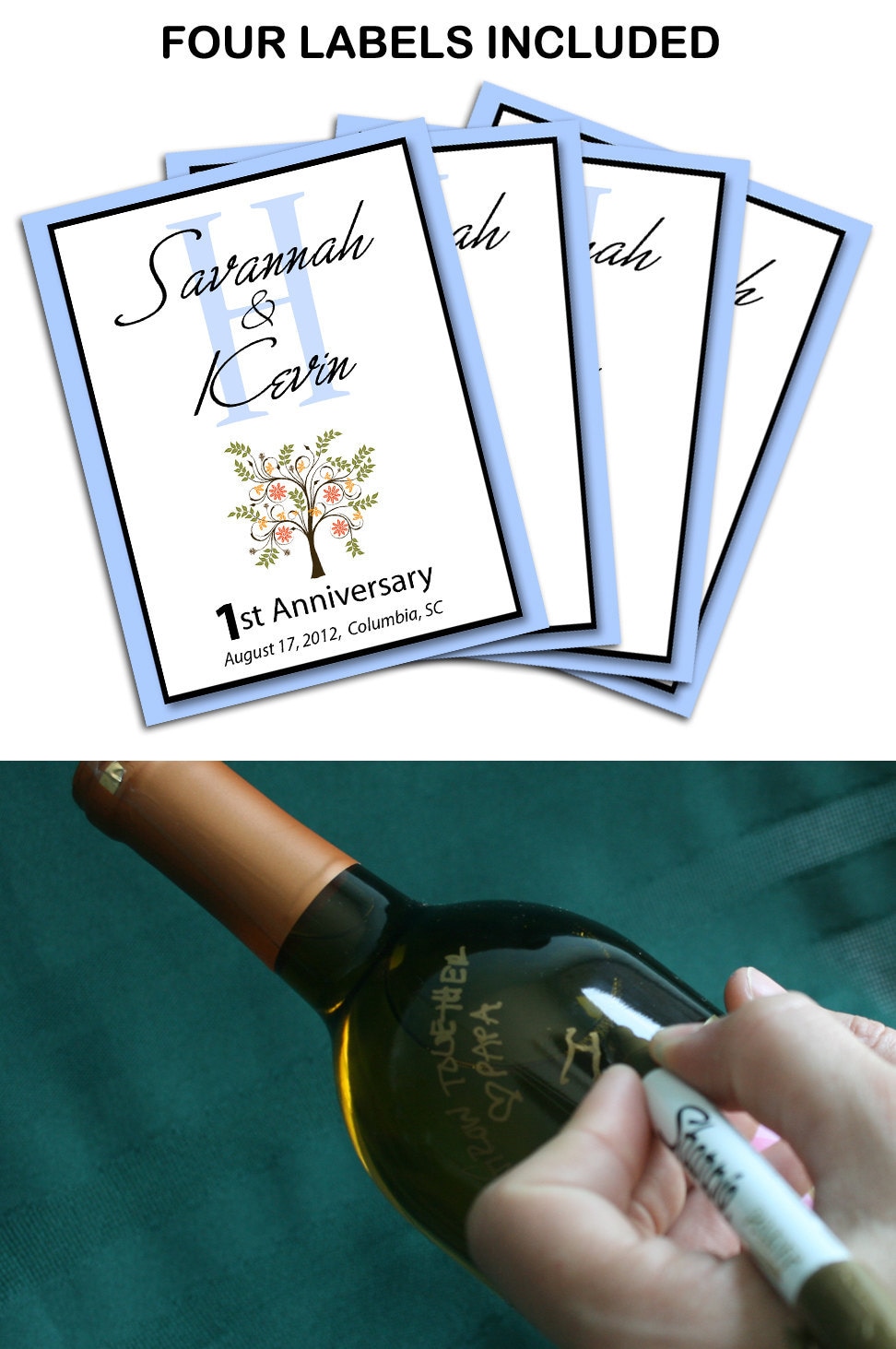 WINE LABELS WEDDING Wine Labels Wedding Guest Book wine | Etsy