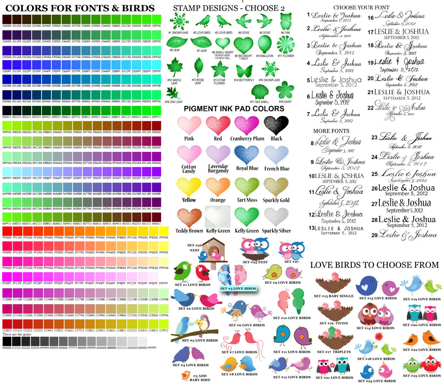 Thumbprint Stamp Tree Guest Book THUMBPRINT TREE Wedding | Etsy