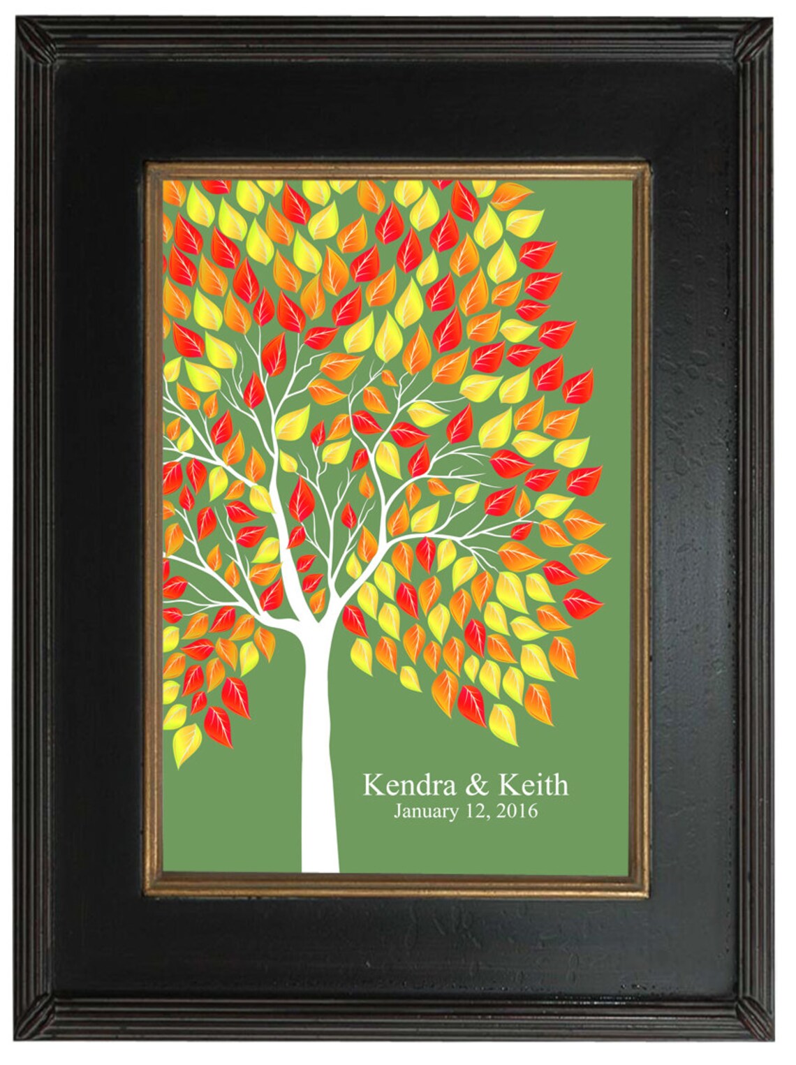 SIGNATURE GUEST TREE Unique Wedding Guest Book Sugar Vine - Etsy