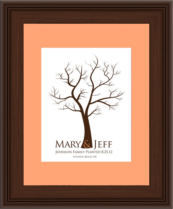 Printable Wedding Tree Guest Book