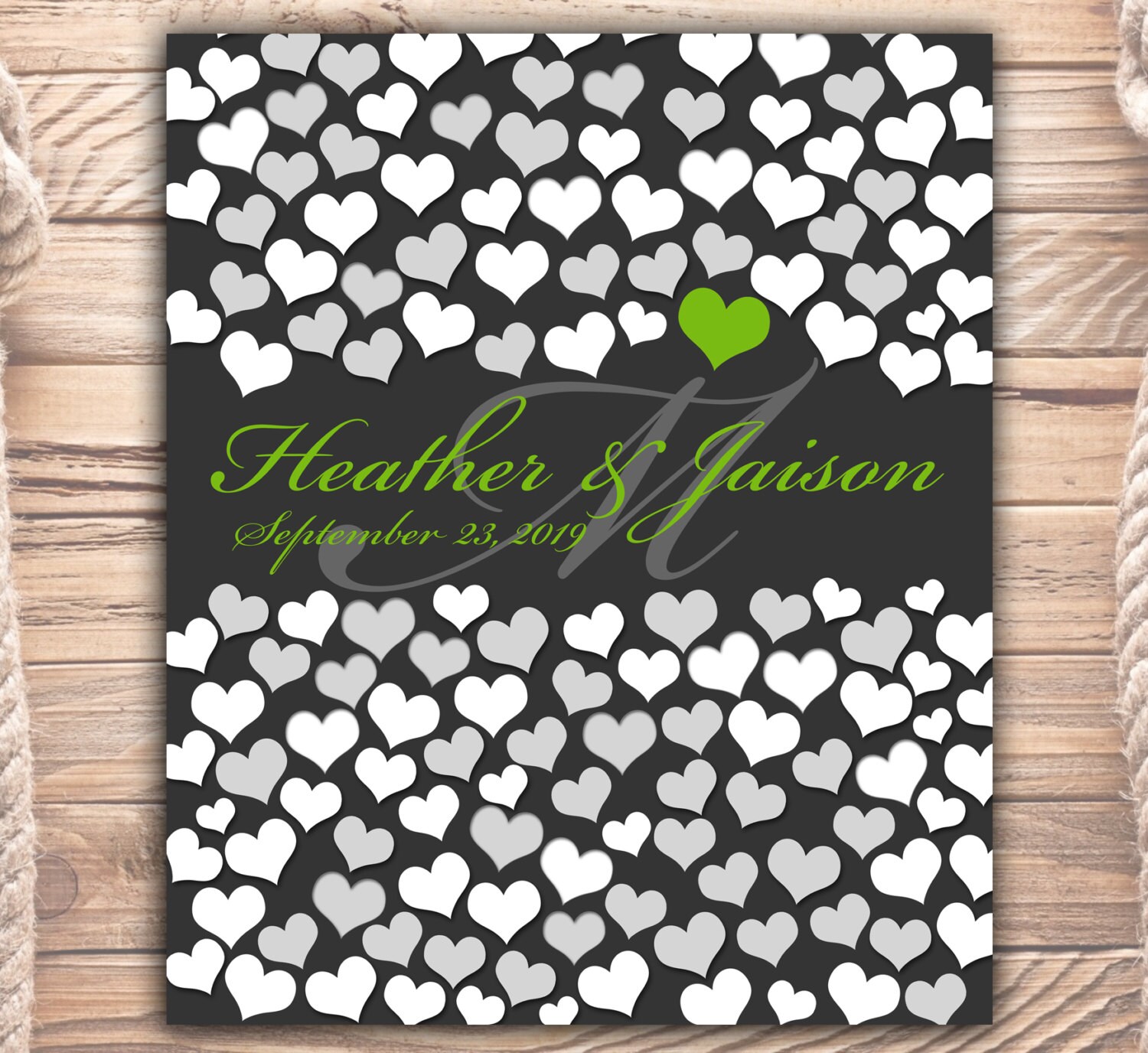 PERSONALIZED WEDDING GIFT Poster Anniversary Gift Custom | Etsy