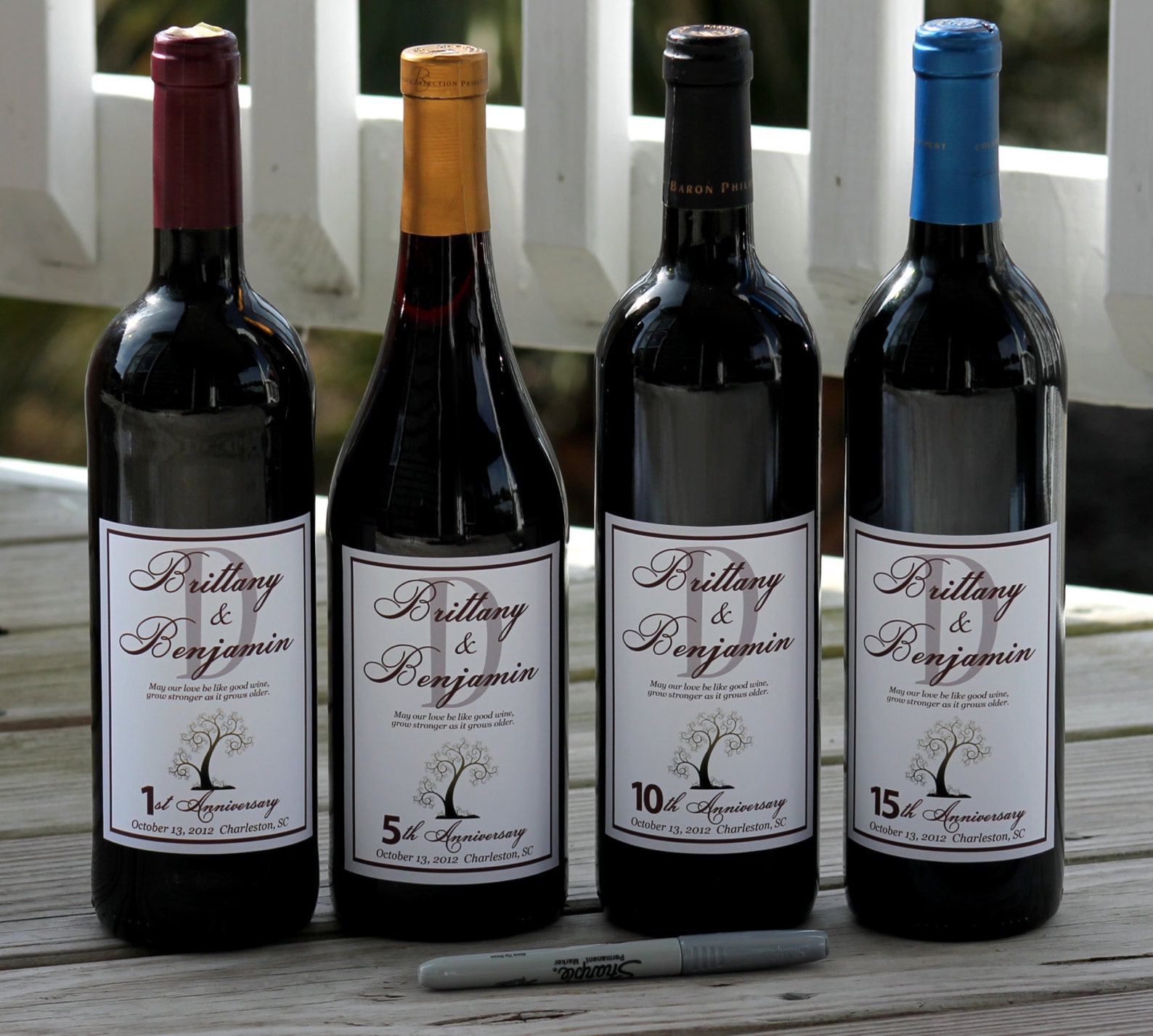 Wine Labels Wedding Guest Book Wine Labels WINE LABELS - Etsy