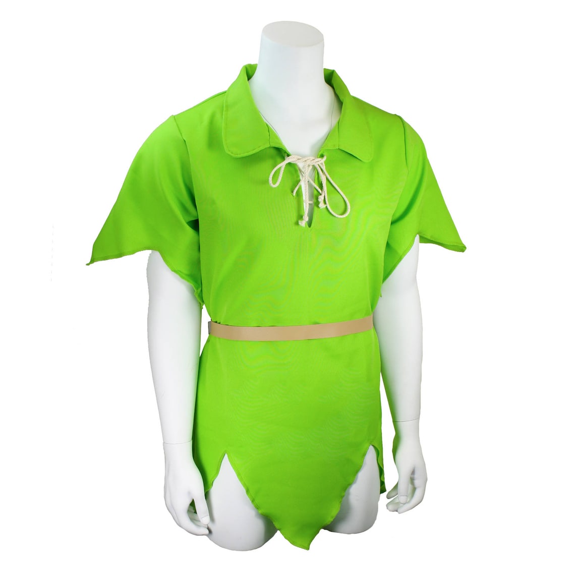 Men's Classic PETER PAN Lime Green Tunic Hat Elf Costume Adult - Etsy