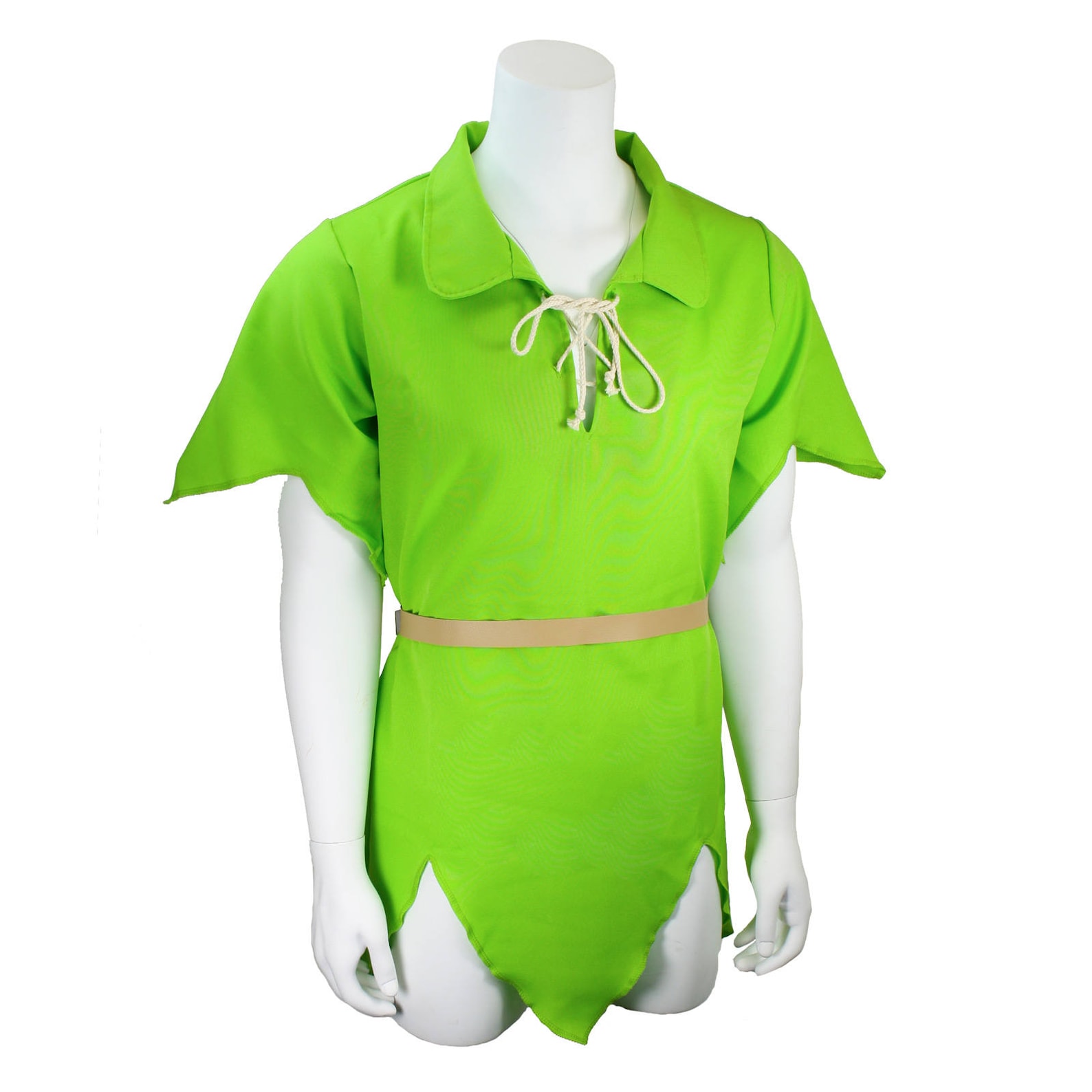Men's Classic PETER PAN Lime Green Tunic Hat Elf Costume - Etsy