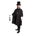 Black Victorian Steampunk Sherlock Holmes Dickens Costume Cloak Cape ...