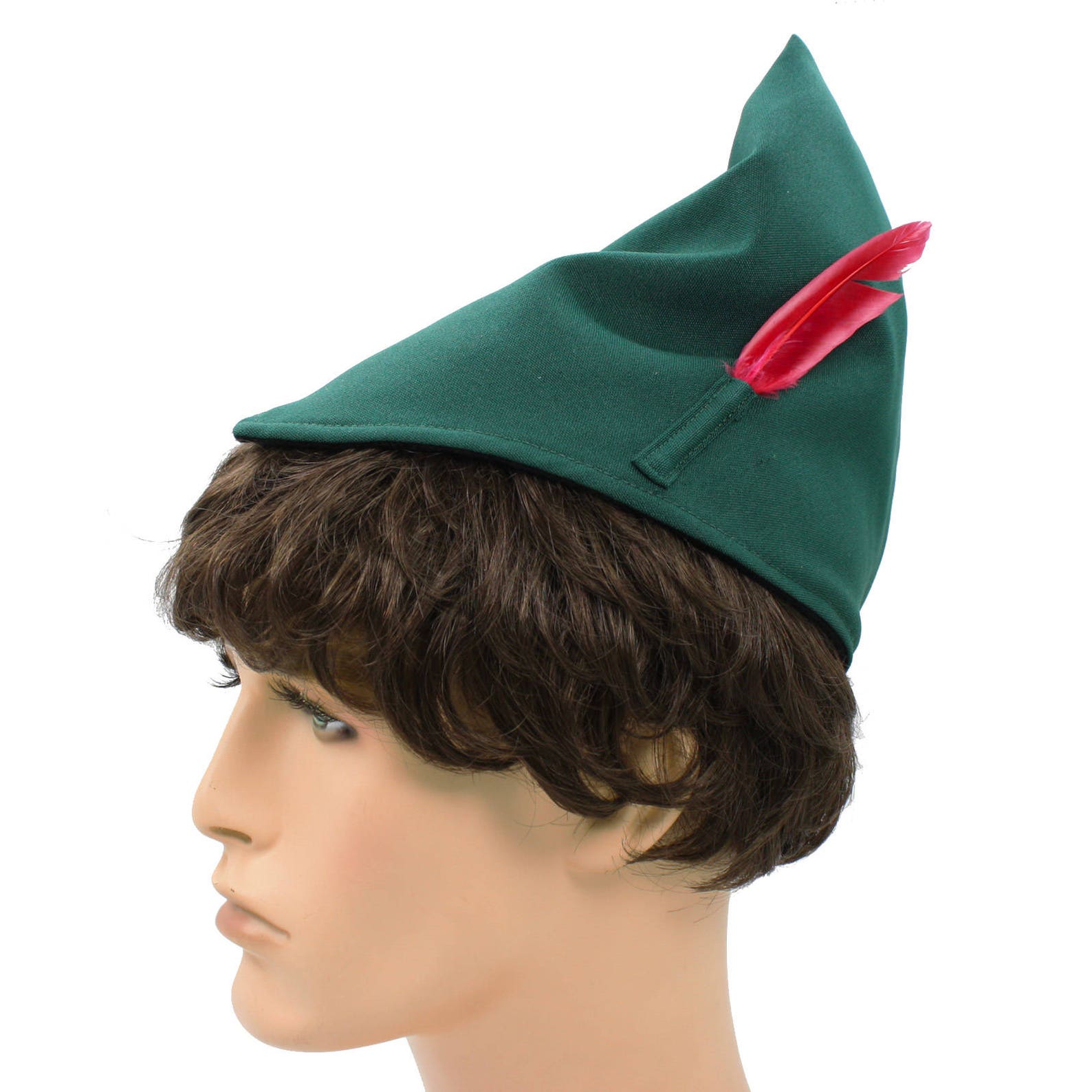 Peter Pan Elf Green Costume Hat With Feather - Etsy