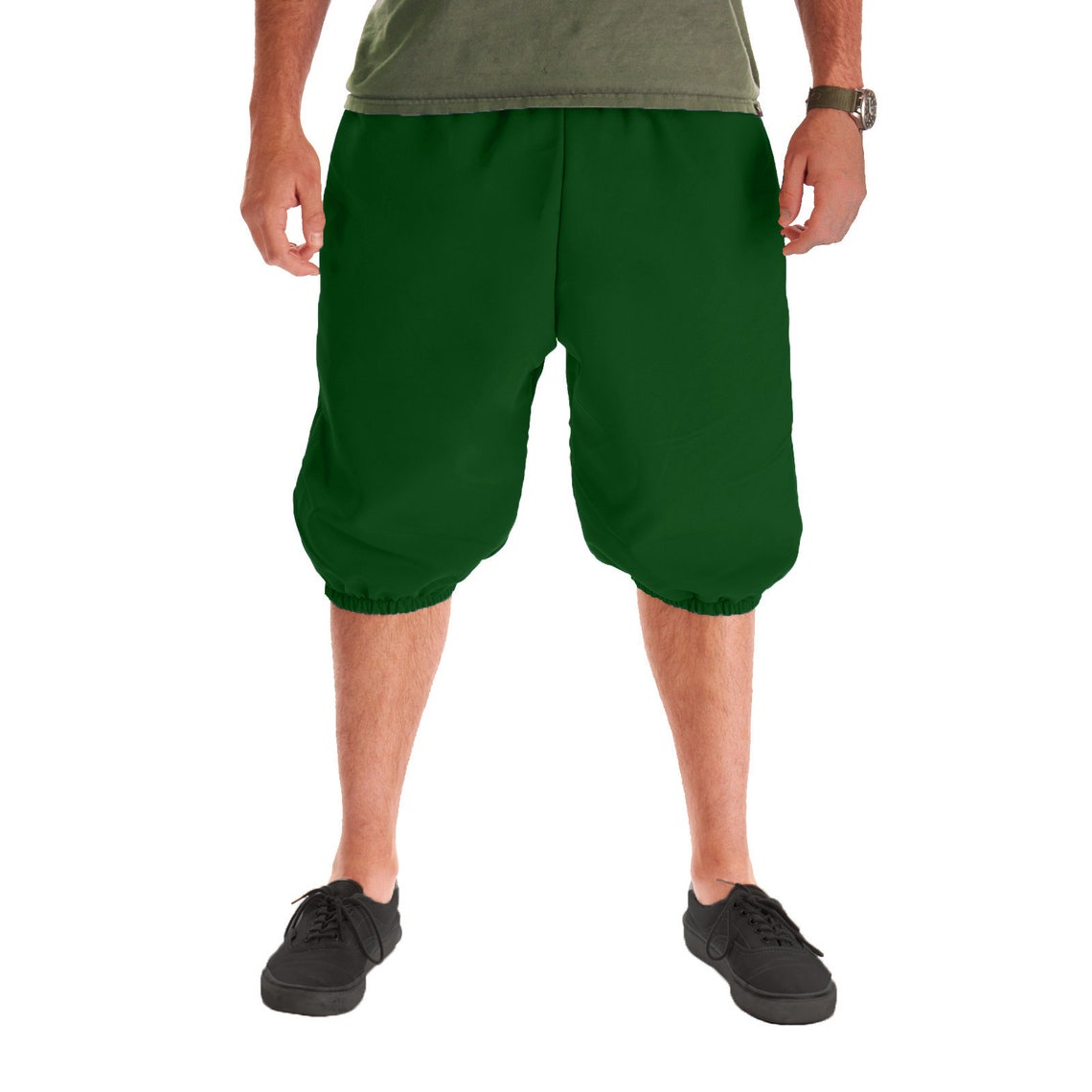 Men's Knicker Pants Renaissance Elf Costume Green - Etsy