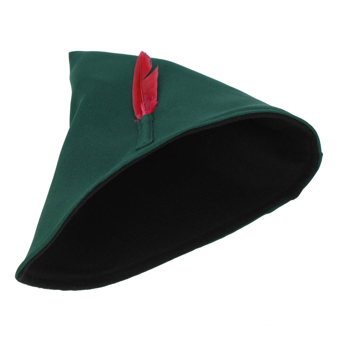 Peter Pan Elf Green Costume Hat With Feather - Etsy