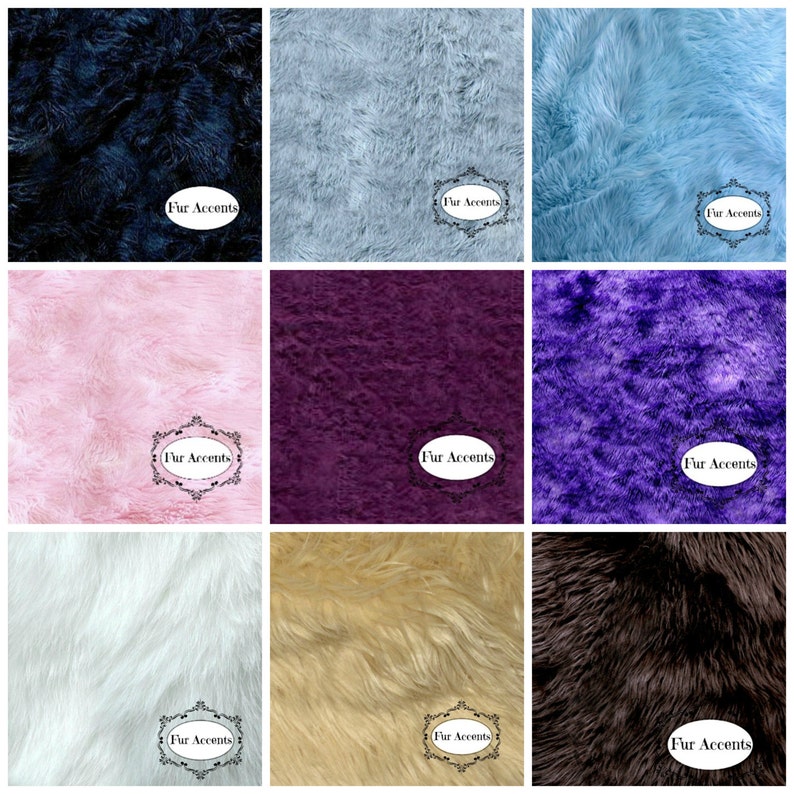 Classic Large Rectangle Shag Sheepskin Area Rug Soft Luxury - Etsy