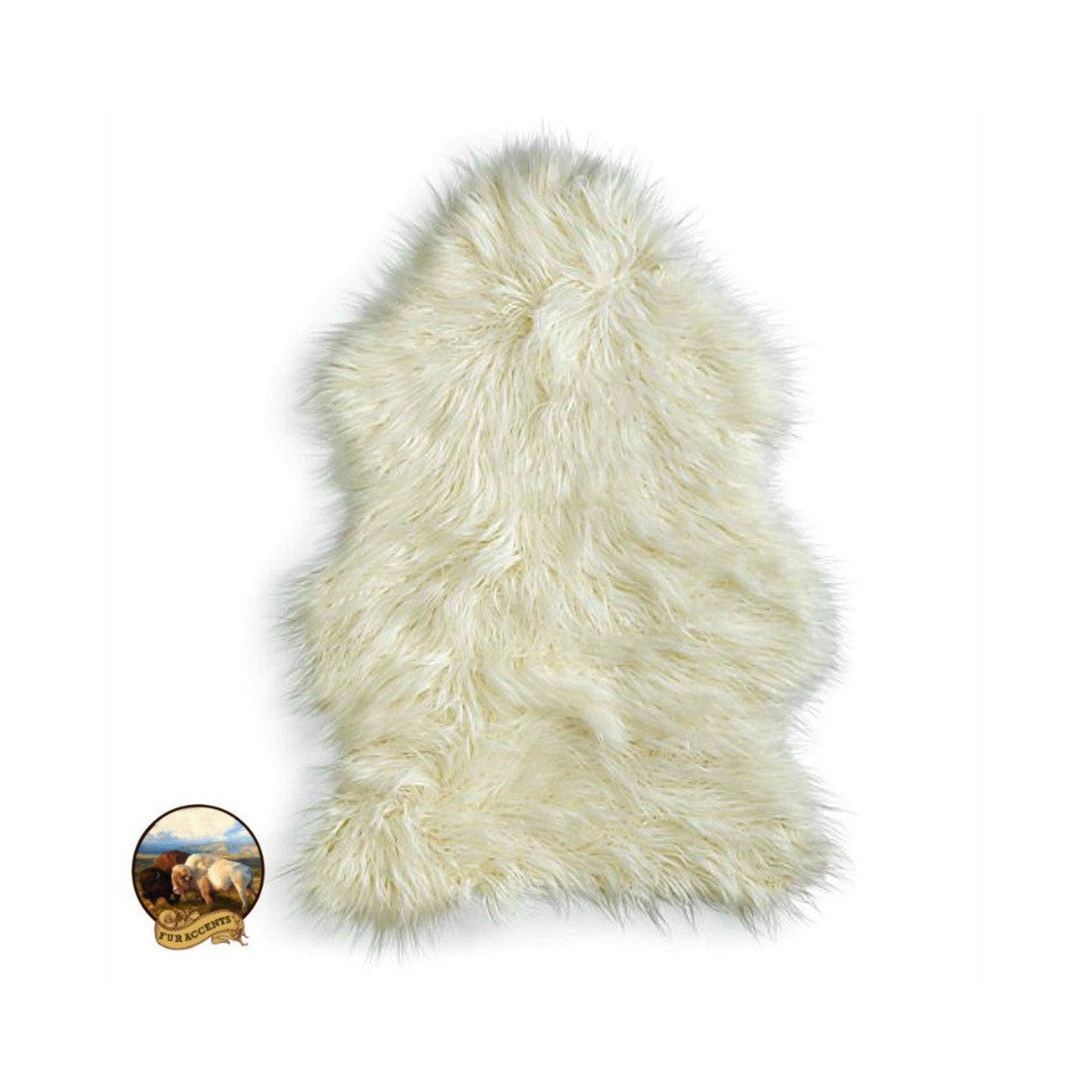 Faux Fur Sheepskin Rug Common Sheep Skin Shaggy Soft New | Etsy