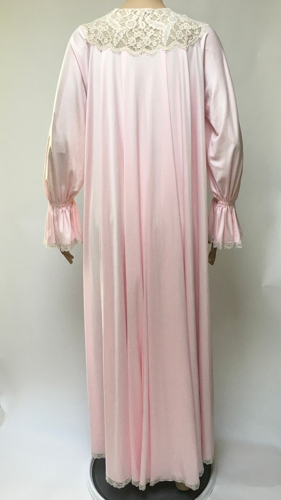 Lucie Ann Claire Sandra Pink Nightgown Robe Set Peign… - Gem