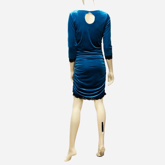 1980s Fredericks of Hollywood Blue Dress - Gem