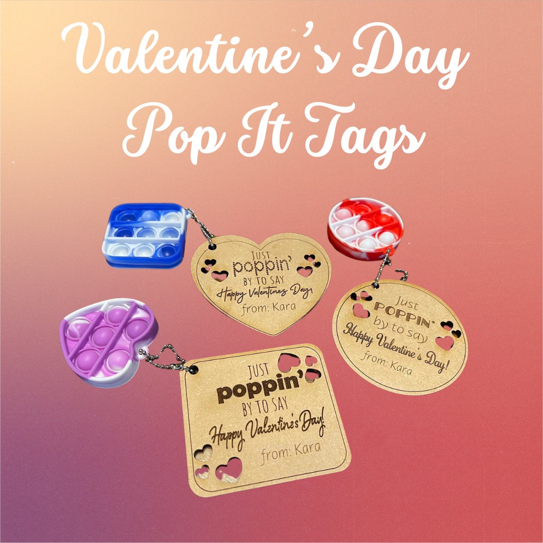 Poppin' Valentine's Day Digital File SVG Laser File - Etsy