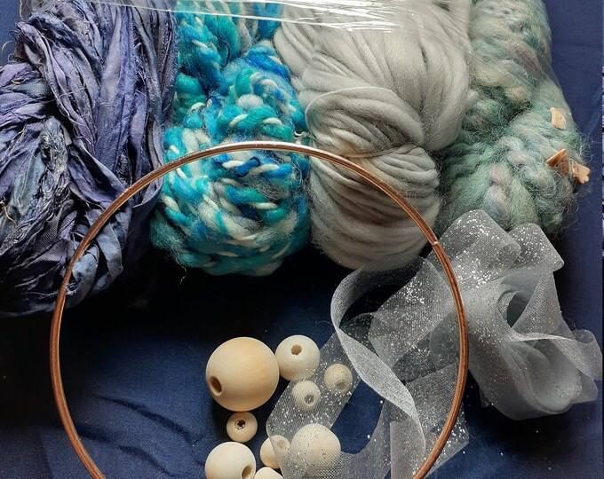 Round Weaving Kit, DIY Kit, DIY Weaving, Do It Yourself Weaving ...