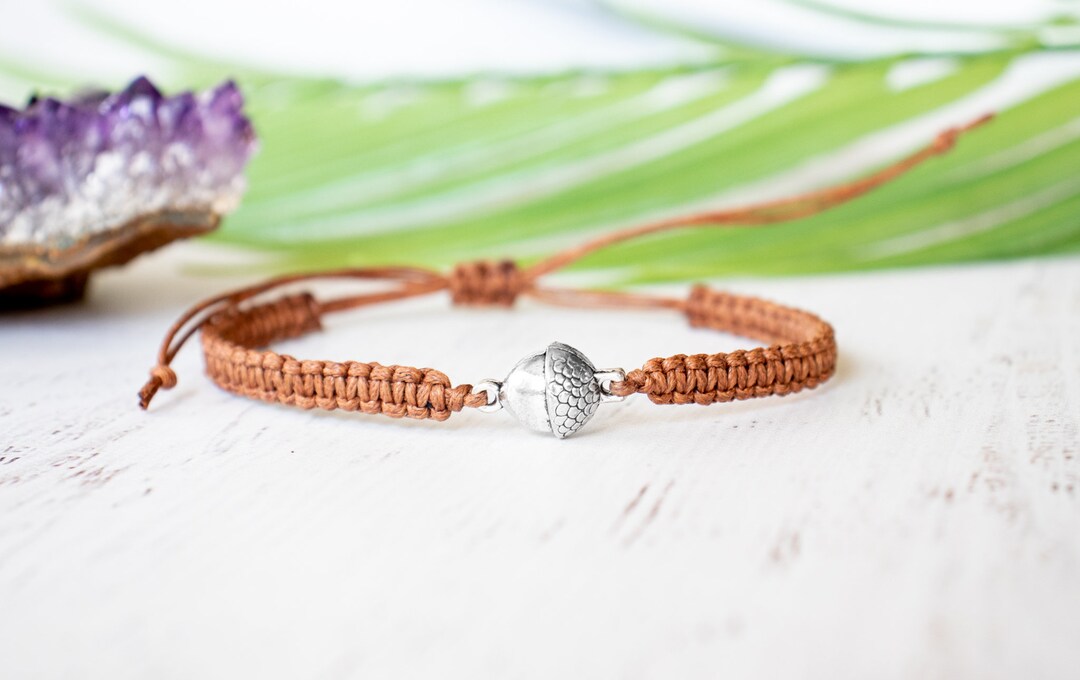 Acorn Bracelet Friendship Bracelet Fairytale Gift Outdoors Gift Nature ...