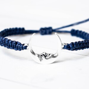 Large Moon With Face Bracelet - Moon Jewelry, Gift for Women or Men ...