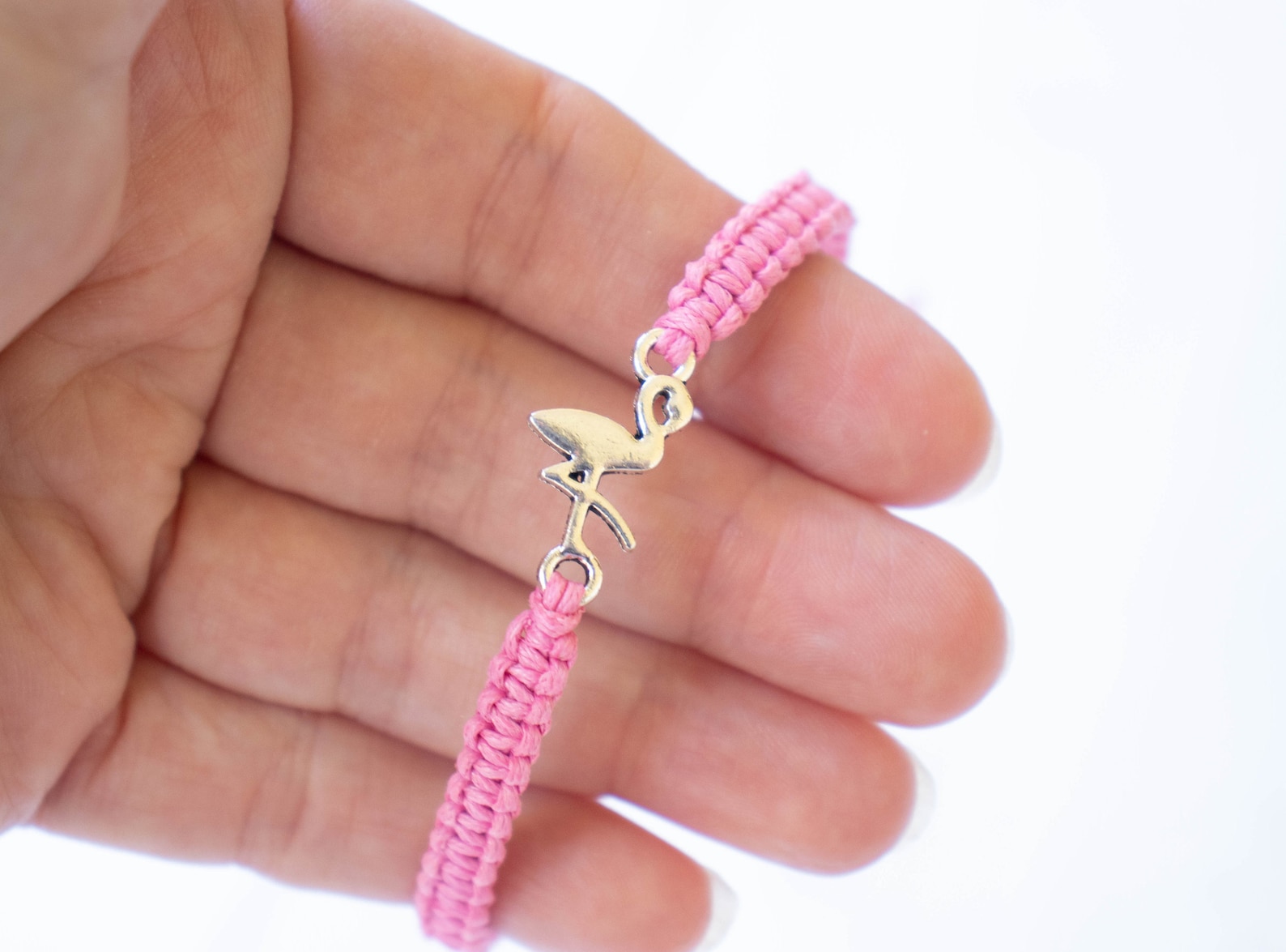 Flamingo Bracelet Tropical Jewelry Summer Gifts Vacation | Etsy