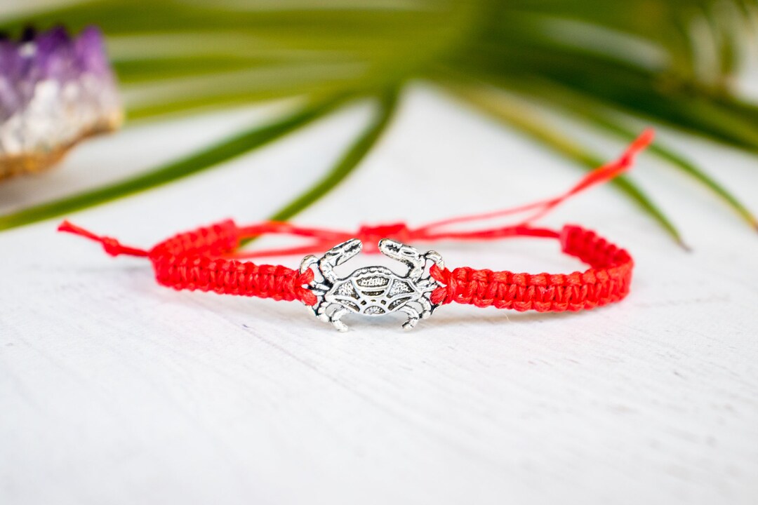 Crab Bracelet, Sea Life Beach Charms Cruise Nautical Jewelry - Etsy