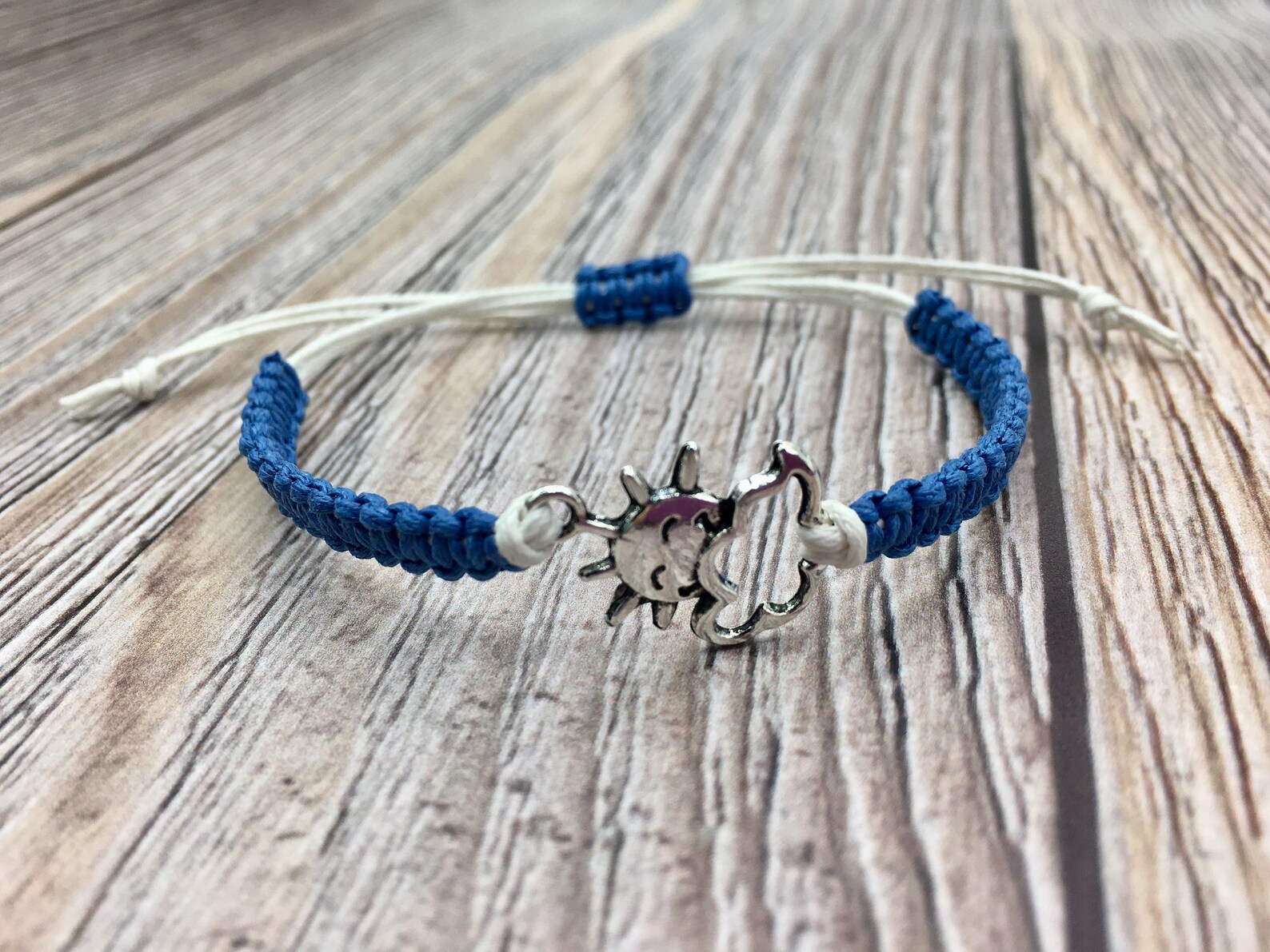 Sun and Cloud Bracelet Friendship Bracelet Cloud Bracelet | Etsy