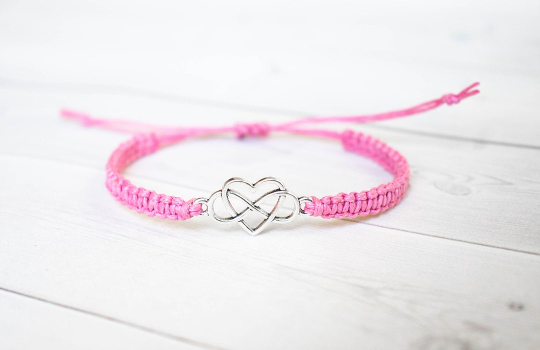 Infinity and Heart Bracelet Infinite Love Beauty Gift Accessory Gift ...