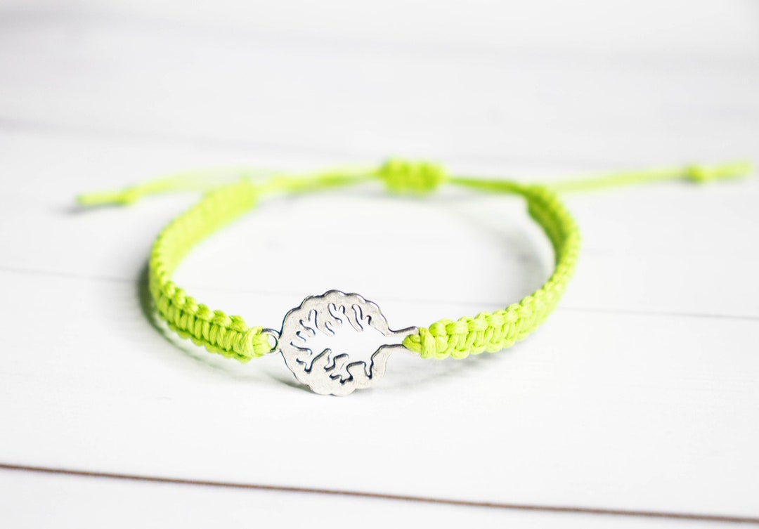 Tree Bracelet Tree of Life Tree Jewelry Nature Lime Green - Etsy