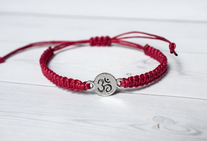 Om Bracelet - Etsy