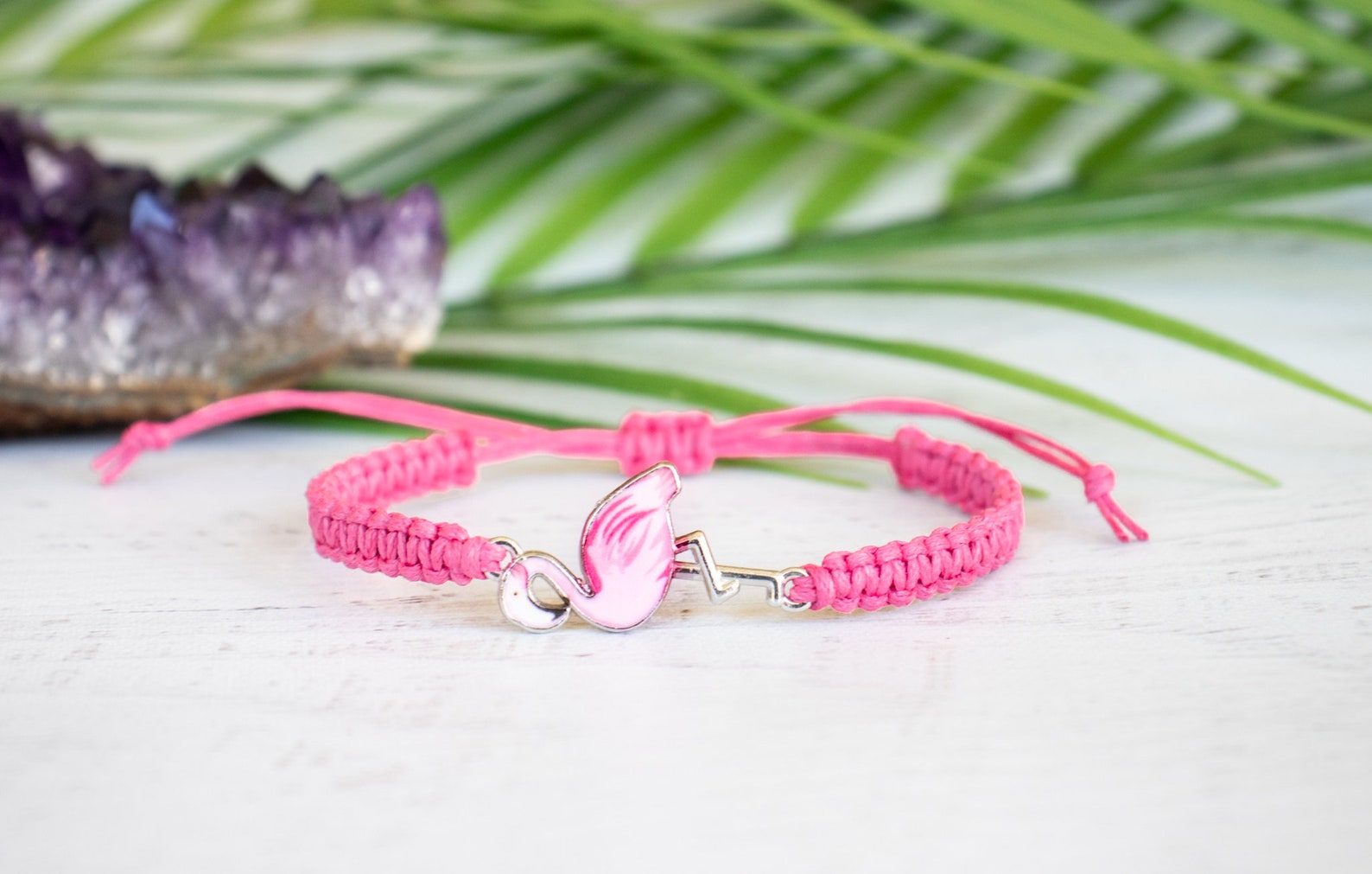 Enamel Flamingo Bracelet Tropical Jewelry Summer Gifts - Etsy