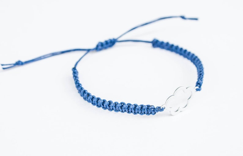 Cloud Flower Friendship Bracelet, Cloud Bracelet, Adjustable, Unique Gifts, Gift for Him, Gift ...