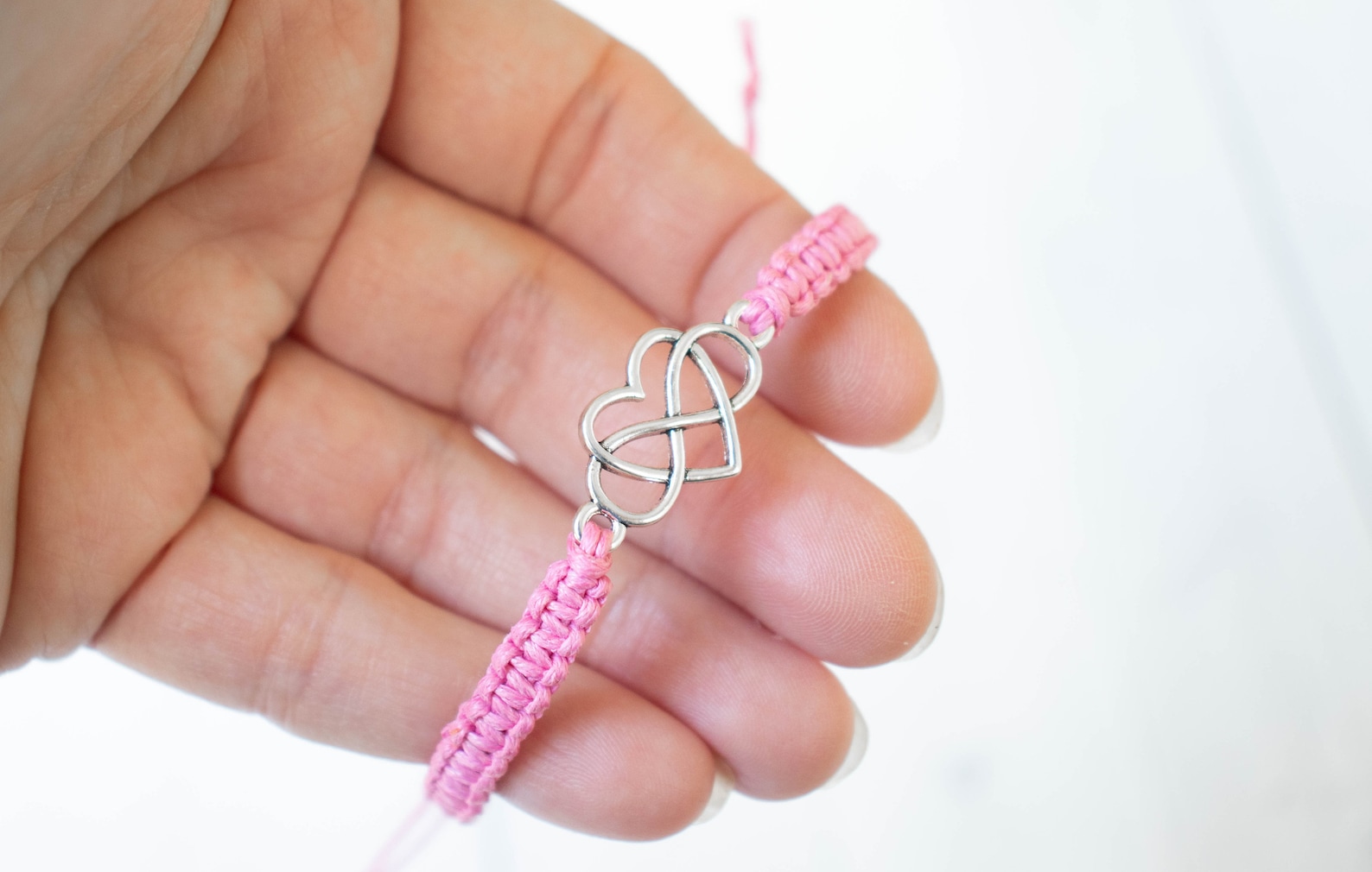 Infinity and Heart Bracelet Infinite Love Beauty Gift | Etsy
