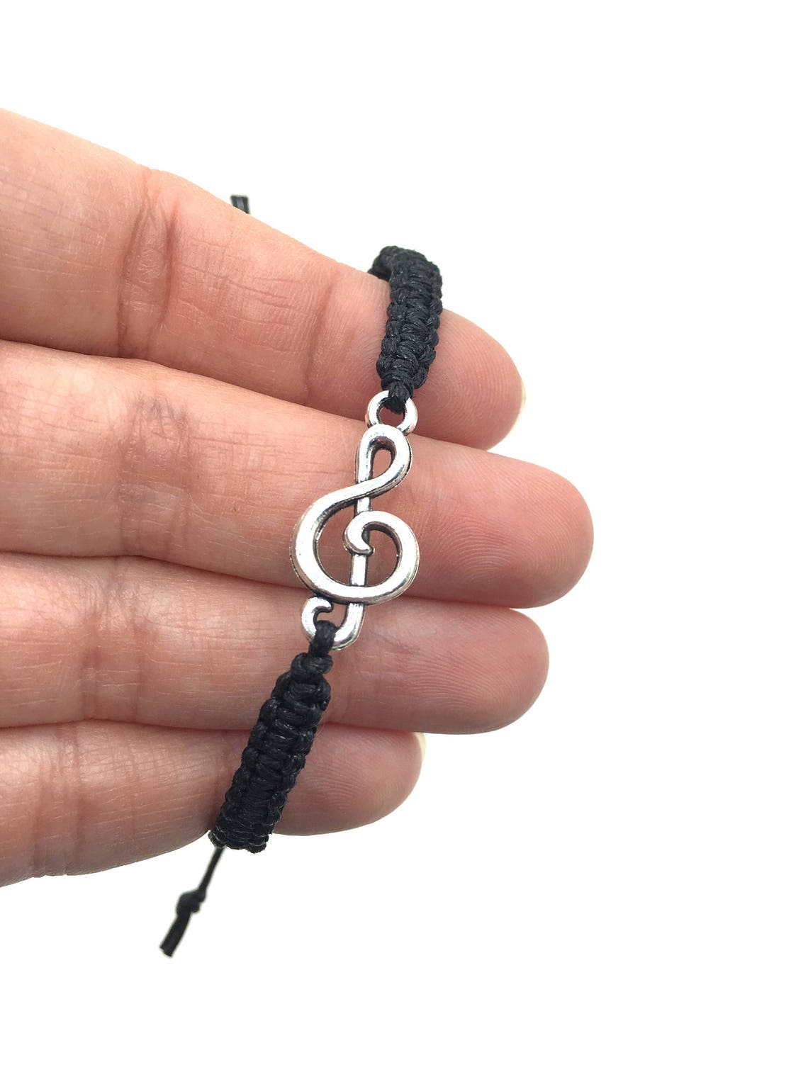 Treble Clef Bracelet Music Gift Friendship Bracelet - Etsy