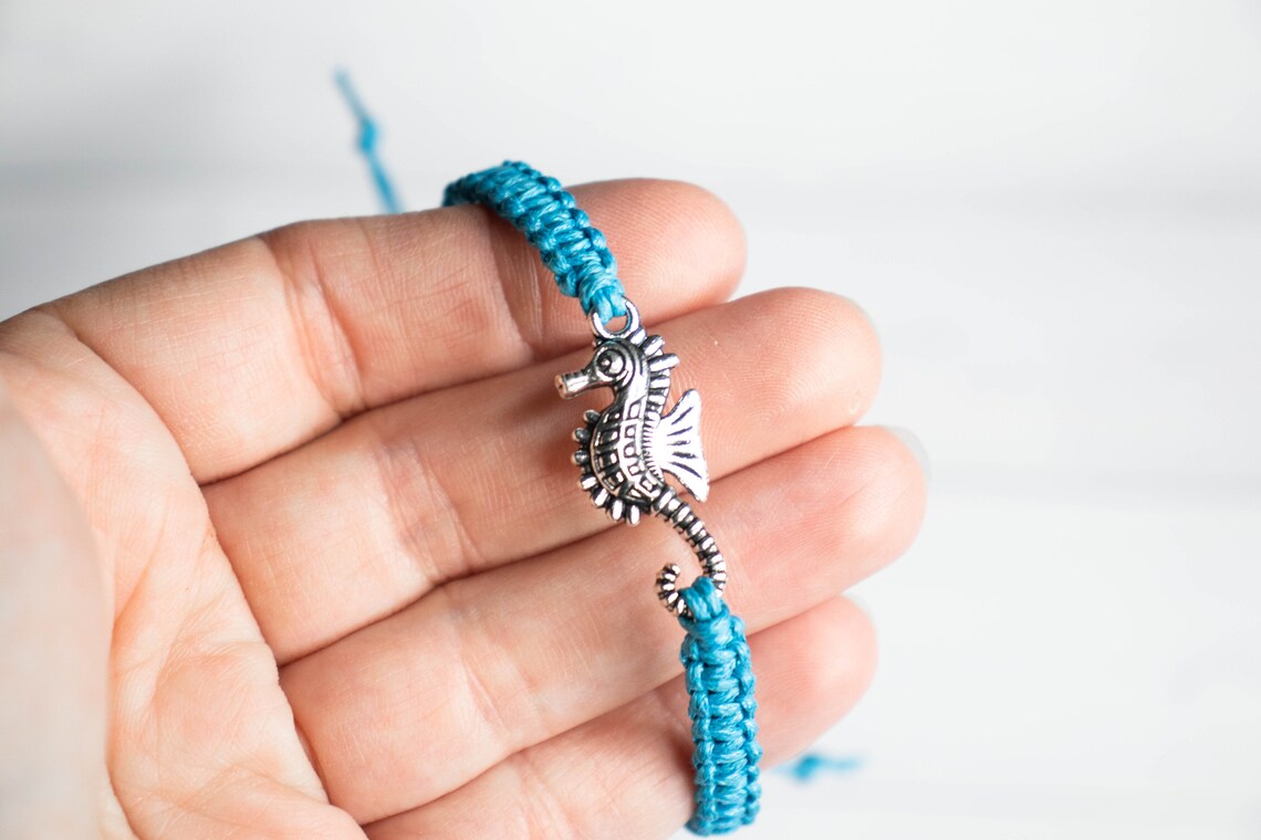 Seahorse Bracelet Friendship Bracelet Beauty Gift Ocean - Etsy