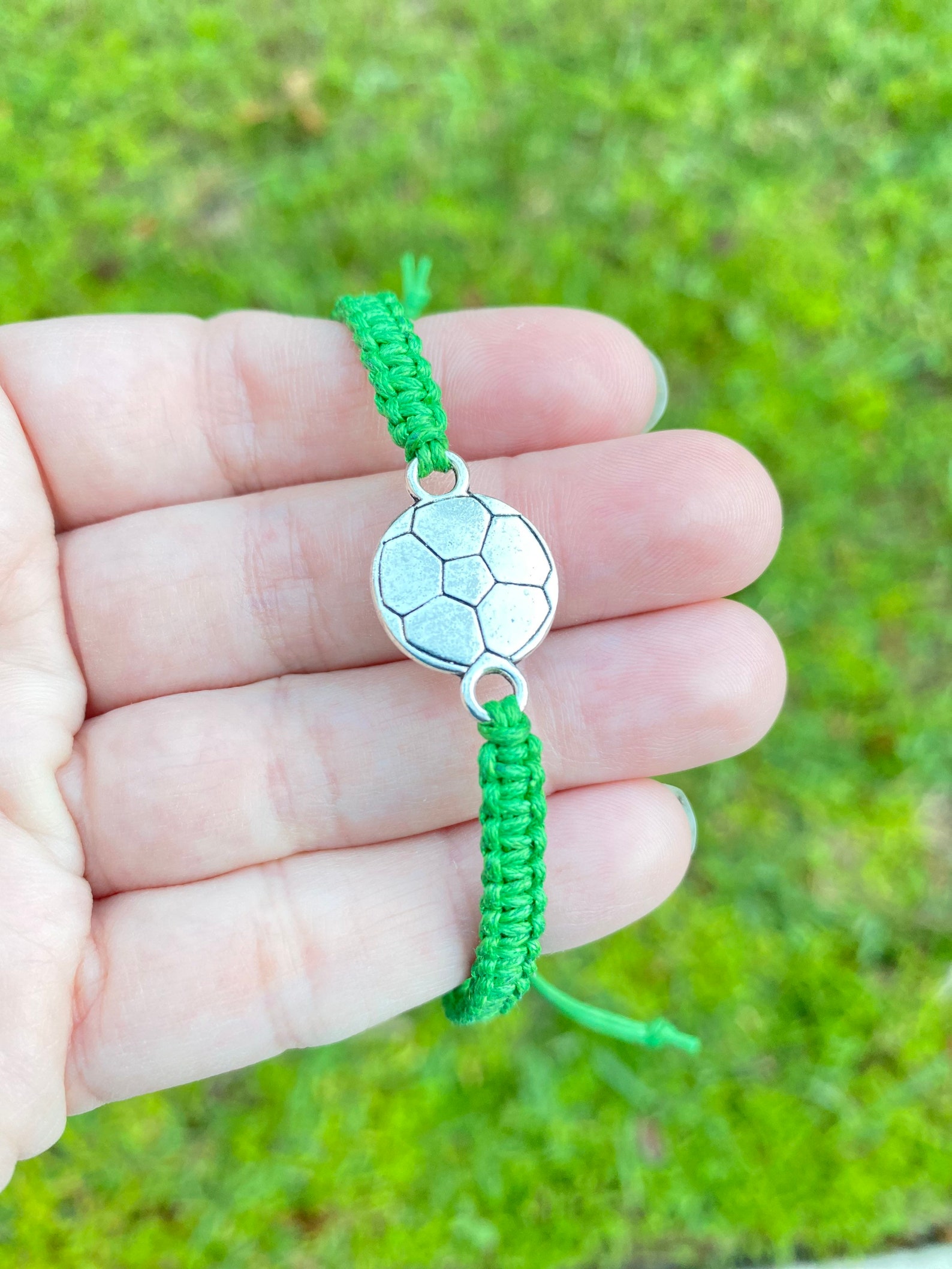 Soccer Bracelet Friendship Ball Sports Jewelry Mans Bracelet | Etsy