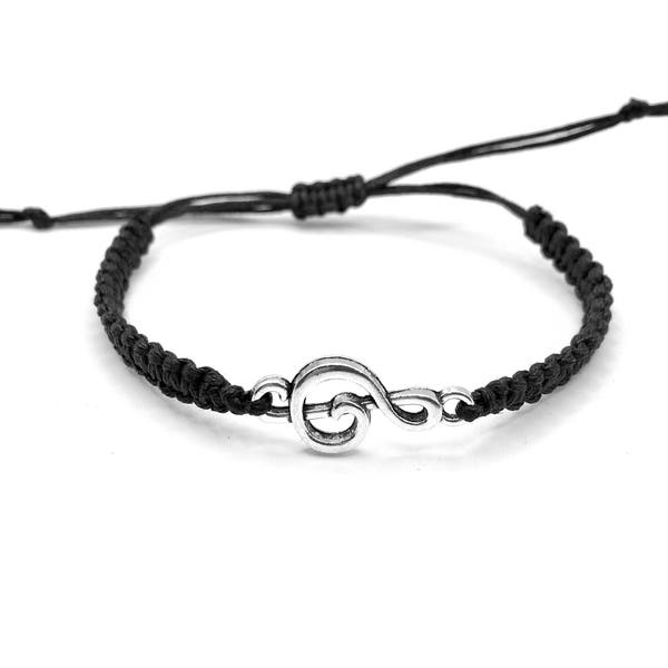 Music Note Bracelet - Etsy