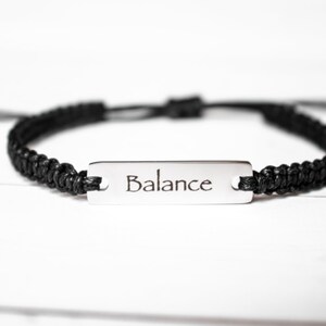 Balance Bracelet, Life Balance, Inspirational Jewelry, Balance Jewelry ...