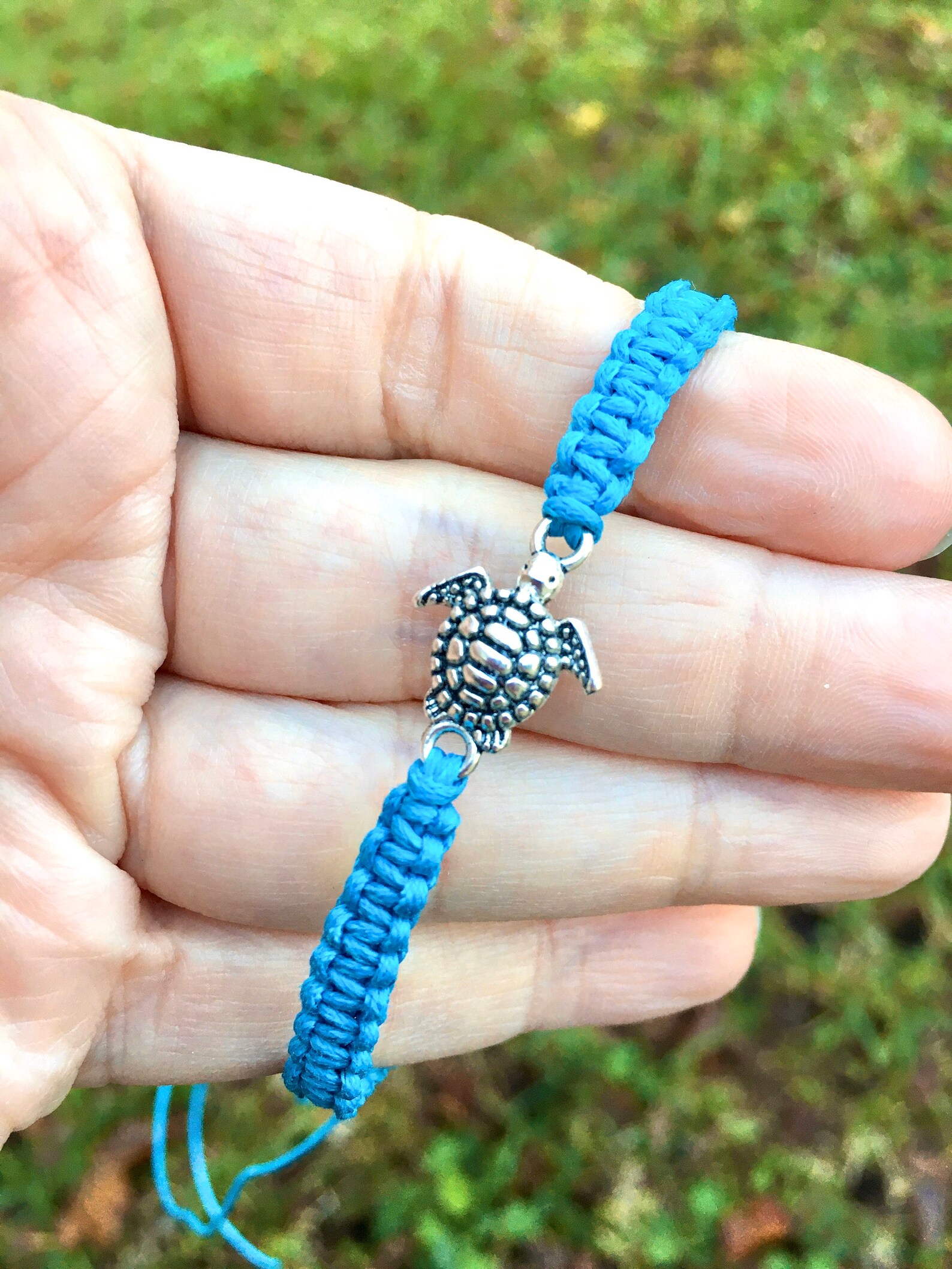 Turtle Bracelet Sealife Animal Jewelry Beach Gift Boho Gift | Etsy