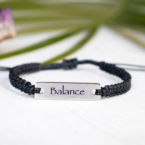 Balance Bracelet, Life Balance, Inspirational Jewelry, Balance Jewelry ...