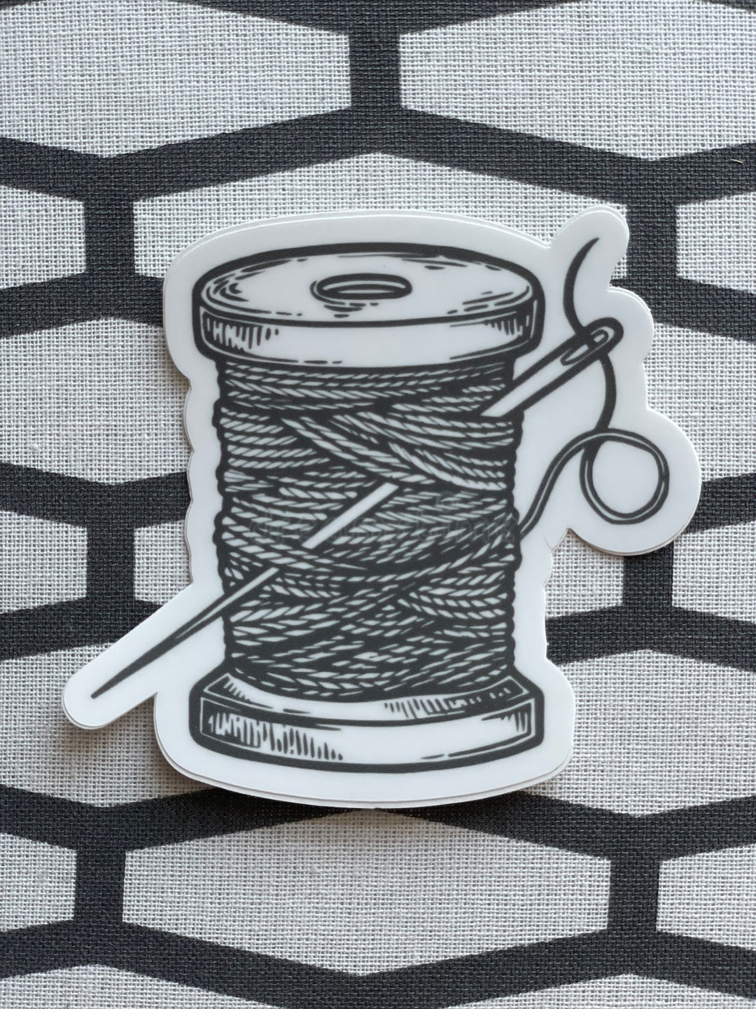 Spool Sticker | Sticker | Sewing Sticker | Sewing Accessory Sticker ...