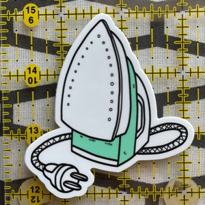 Iron Sticker | Sticker | Sewing Sticker | Sewing Accessory Sticker ...