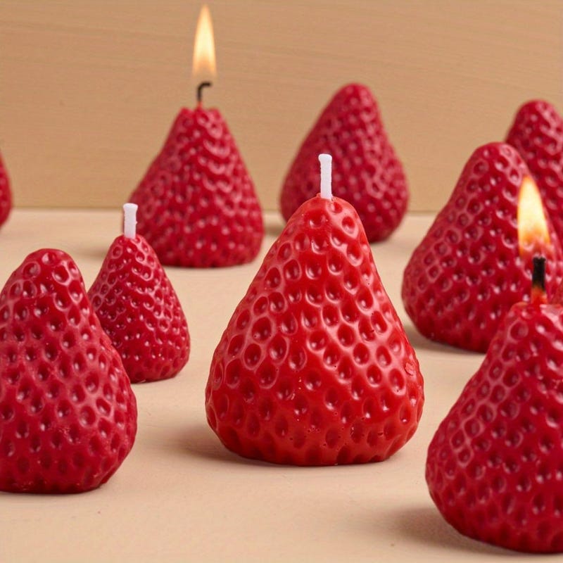 Strawberry Silicon Moulds - Etsy