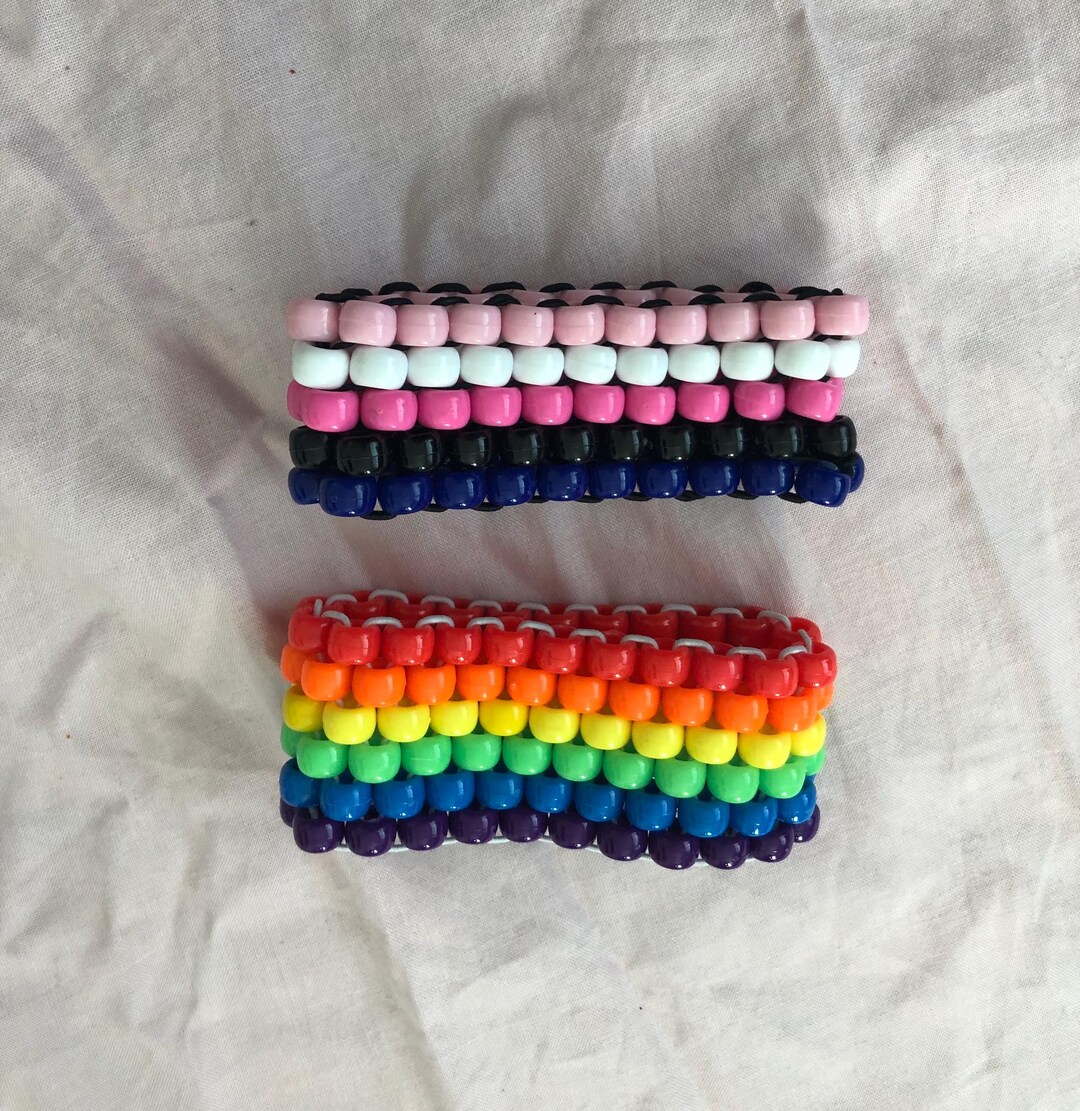 Pride Kandi Cuffs - Etsy