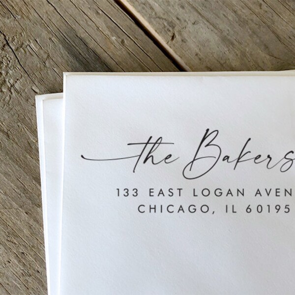 Calligraphy Stamp - Etsy