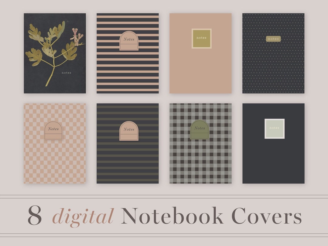 Digital Notebook Covers, Goodnotes Notebook Covers, Notability Notebook ...