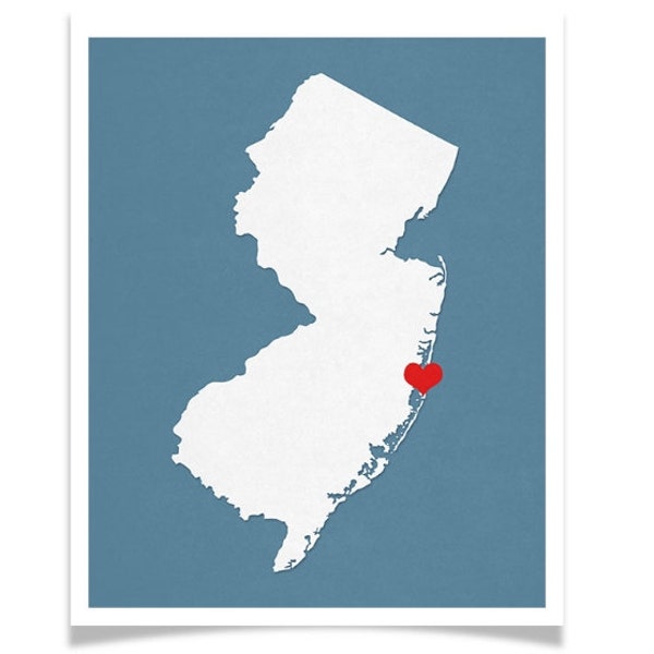 I Heart New Jersey - Etsy