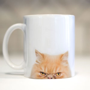 Black Cat Mug Cat Lover Funny Cat Mug Black Cat Gift Kitty Cat Mugs ...