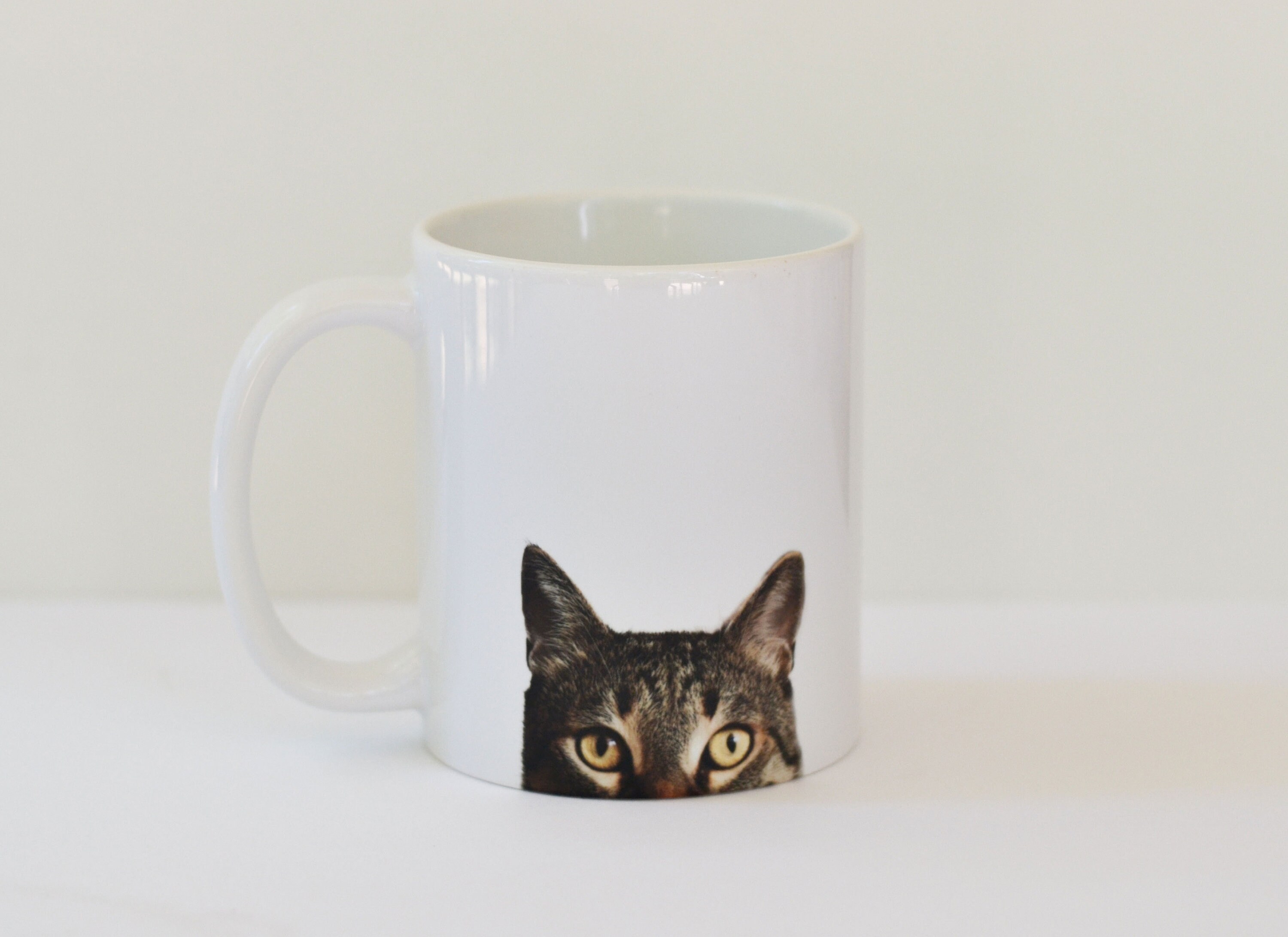 Tabby Cat Mug Cat Lover Funny Cat Mug Tabby Cat Gift | Etsy