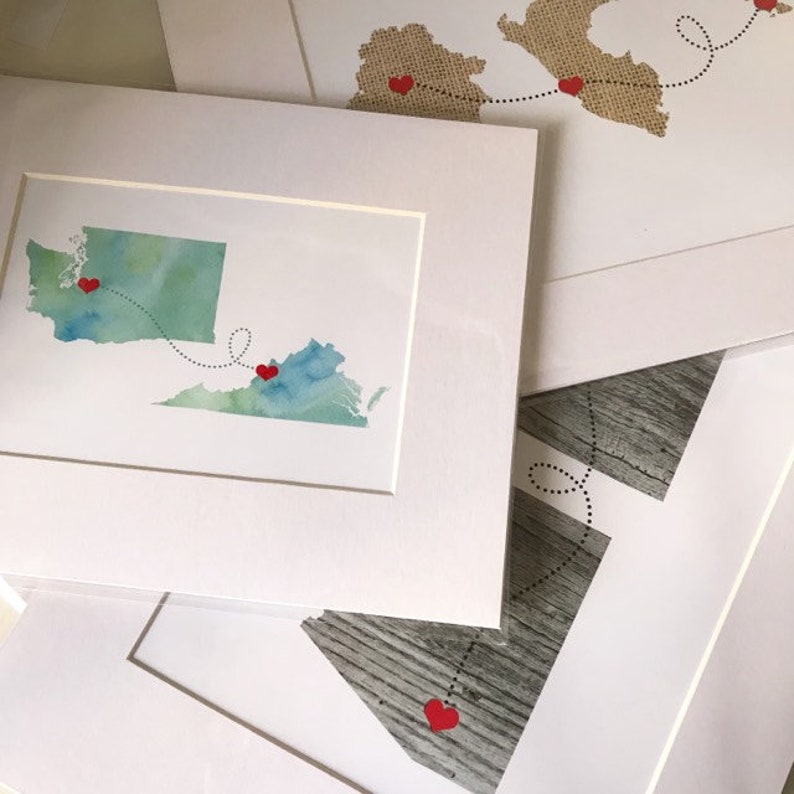 Massachusetts State Custom Personalized Heart Print I Love - Etsy