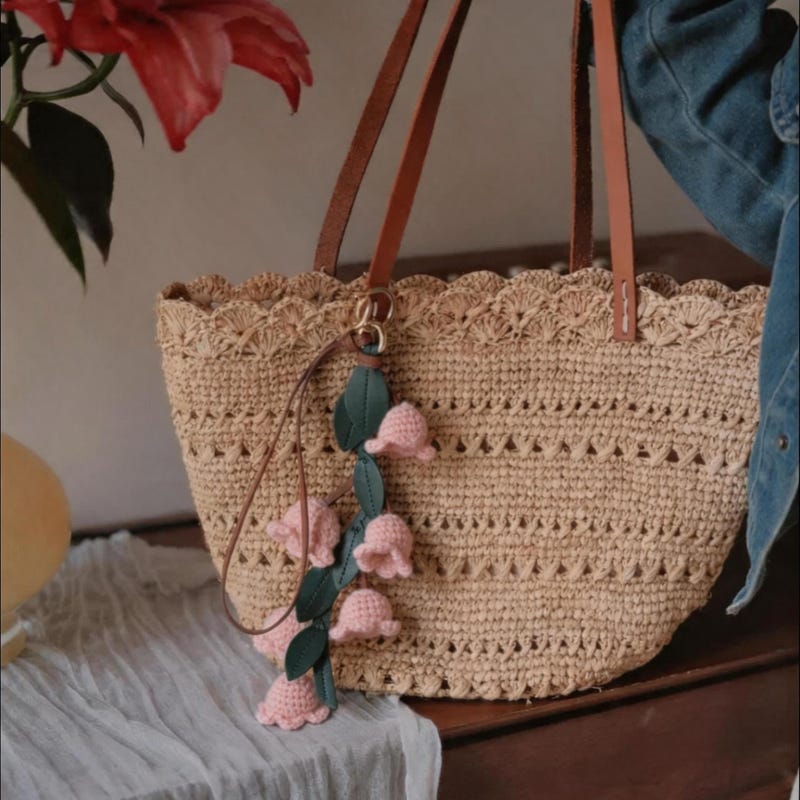Raffia Purse Charms - Etsy