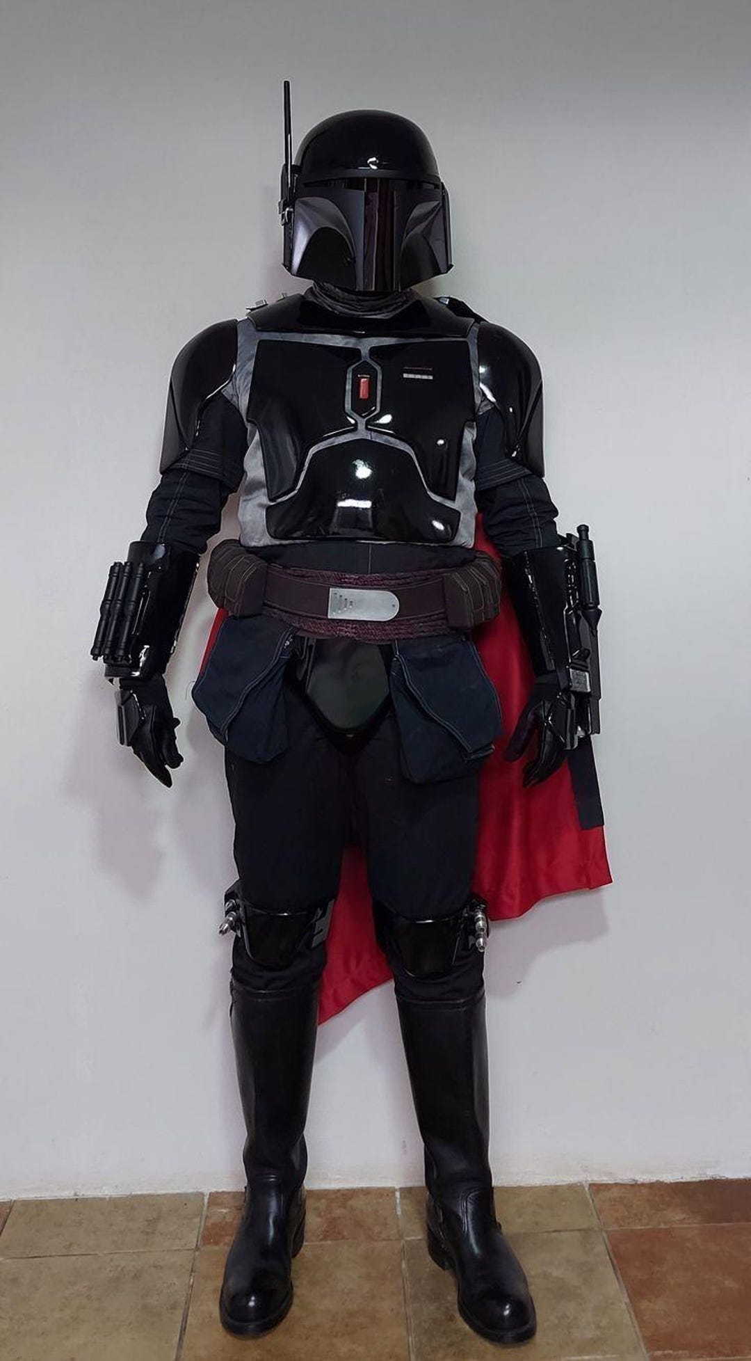Mandalorian Flight Suit With Belt & Holster | Boba Fett Inspired ...