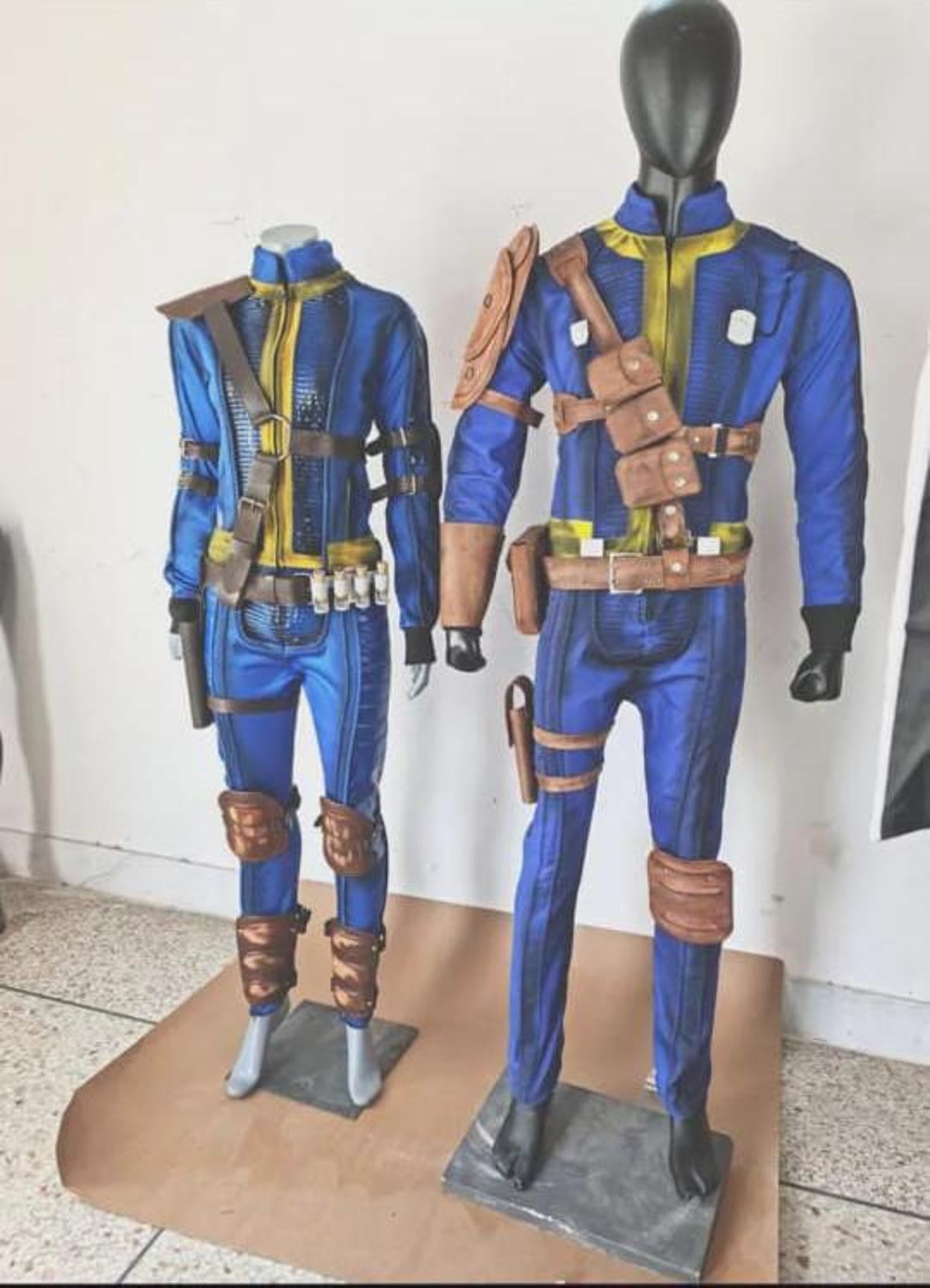 Fallout Vault Suit Set | Vault 33 & Vault 101 Cosplay Costumes With ...