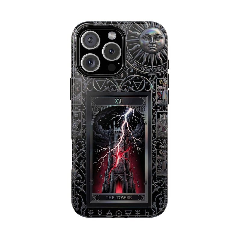 Gothic Tarot Card Phone Case: the Magician, High Priestess Cover - Etsy